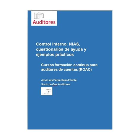 Control Interno Nias Cuestionario Y Ejemplos Curso Online Homologado