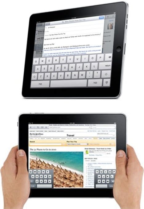 IPad Split Keyboard Concept Design Ubergizmo