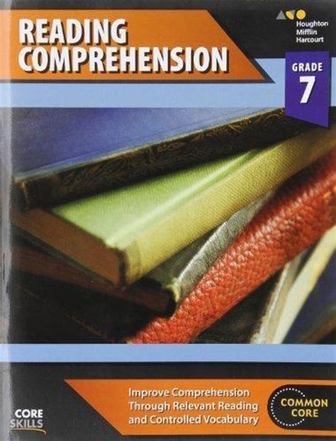 Core Skills Reading Comprehension Grade 7 9780544267718 Houghton