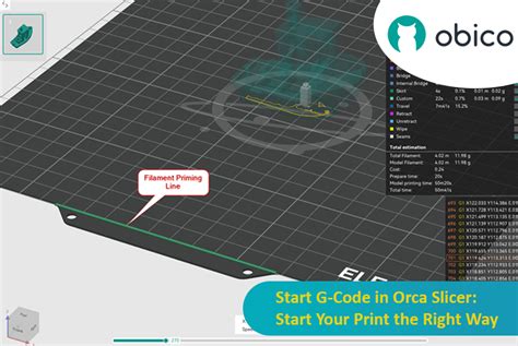 start g code in orca slicer start your print the right way obico