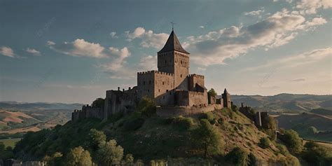 Castle Medieval Architecture Background Images Hd Pictures And
