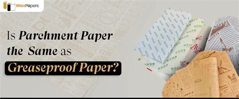 Custom Parchment Paper Sheets By Waxpapers Ca