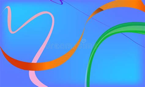 Colorful Ribbon Abstract Vector Background Stock Vector Illustration Of Color Dynamic 195542593
