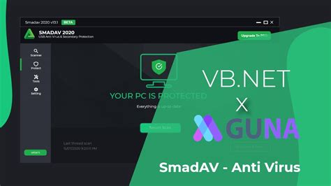 Vbnet Smadav Redesign Modern Ui Design Gunaui Framework Vb