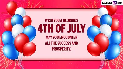Happy Fourth Of July 2025 Wishes And Quotes Send 4th Of July Weekend