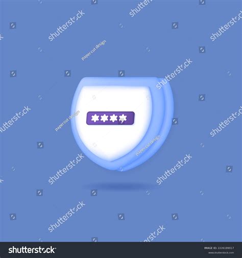 Double Protection Dual Security Layered Security Stock Vector Royalty Free 2226189017