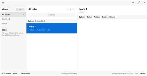 how to install standard notes on ubuntu encrypted note taking app