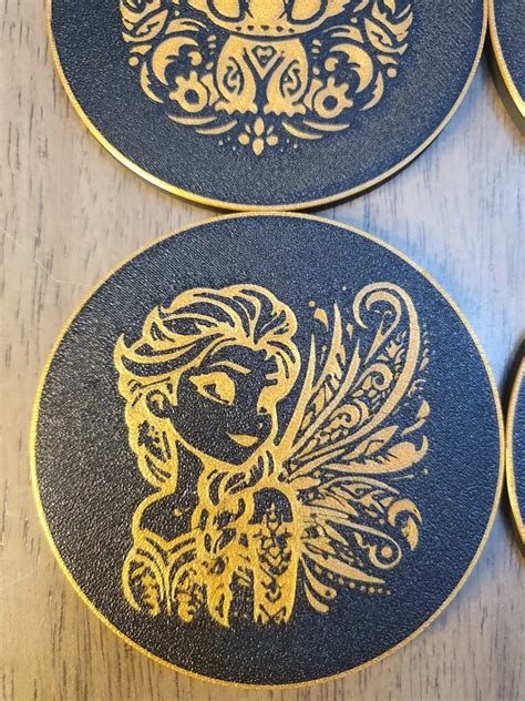 Disney Mandala Coaster Set 2 Free 3d Print Model Makerworld