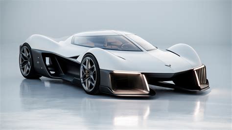 Chevrolet Corvette Concept Wallpaper 4k 5k 2025
