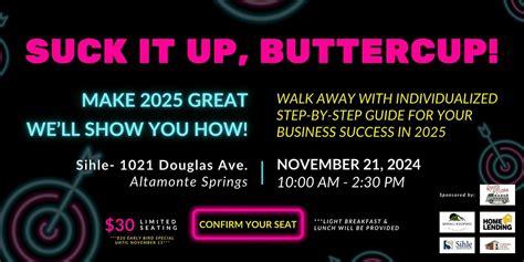 Creating Success Blueprint Goal Setting Bootcamp For 2025 Sihle Insurance Group Altamonte