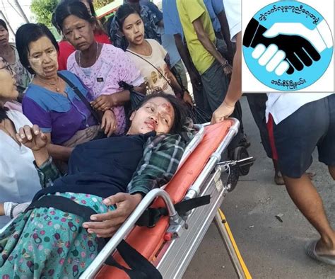 အင်းစိန်မြို့နယ် တညင်းကုန်းလမ်းဆုံတွင် ကားလမ်းဖြတ်ကူးသည့် သားအမိ ၂ ဦး ကားတိုက်ခံရ