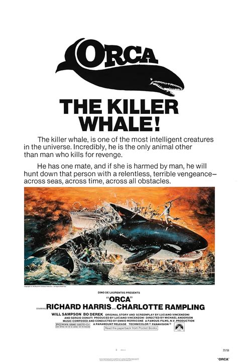 Orca Der Killerwal 1977 Vollständige Besetzung Und Crew Mitglieder
