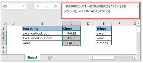 Excel Formula Check If Cell Contains All Of Many Things