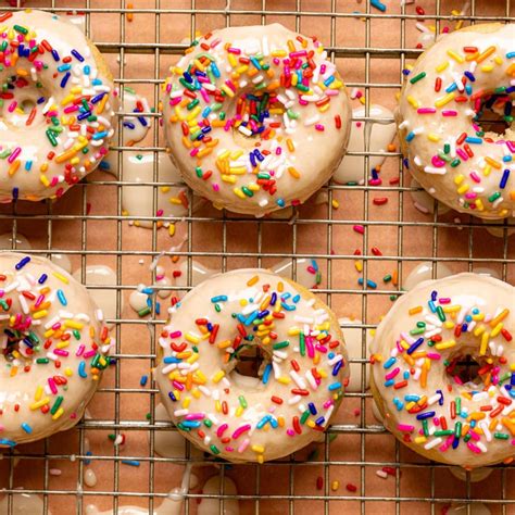 Vanilla Sprinkle Donut