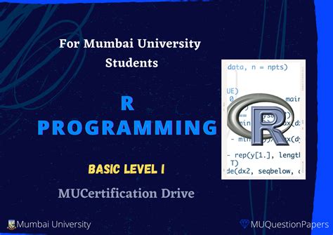 R Programming Language Basic Level Certification