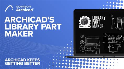 Archicad Smart Objects With Library Part Maker Video Youtube