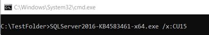 Error While SQL Server Service Pack Or Cumulative Updates Cached MSI File Is Missing
