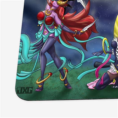 Lunalight Pinup Playmat Trading Card Games Inked Gaming