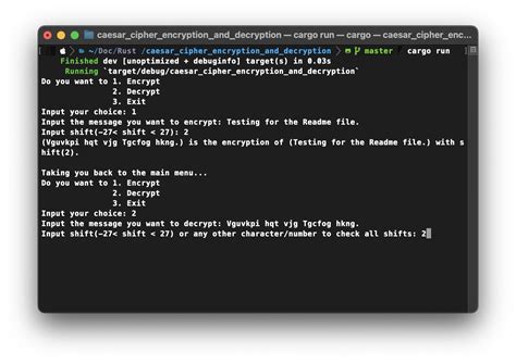 Github Baladescaesarcipherencryptionanddecryption