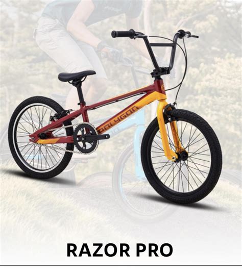 Polygon Razor Pro Pro Xl Bmx Race Ready Bicycle Bmx 20 Alloy Race Lighthweight Shopee Malaysia