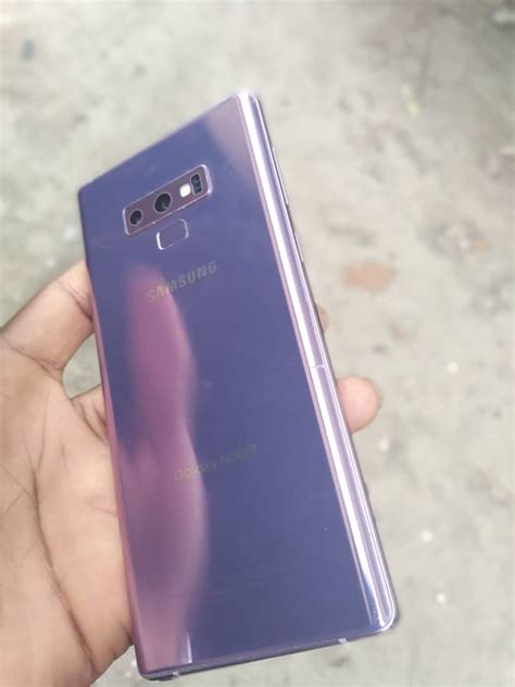 Samsung Galaxy Note 9 For Sale 128gb Phone Internet Market Nigeria