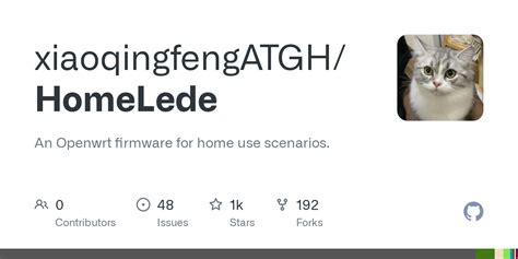 Github Xiaoqingfengatgh Homelede An Openwrt Firmware For Home Use Scenarios