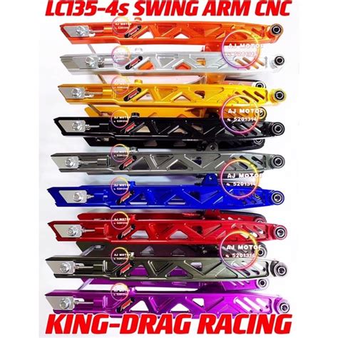 Kingdrag Thailand Cnc Swing Arm For Yamaha Lc135 Lc V1 V2 V3 V4 V5 V6 V7 V8 V9 Fi King Drag