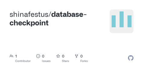 Github Shinafestus Database Checkpoint