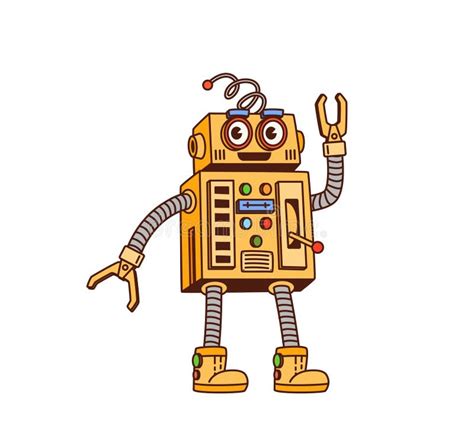 Square Face Robot Cartoon Stock Illustrations 73 Square Face Robot Cartoon Stock Illustrations