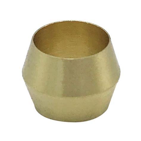 14 60 Brass Compression Ferrules Wal Rich Corporation