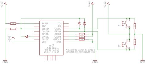 Wake Esp8266 By Input Signals During Deep Sleep The Same Way As Pin