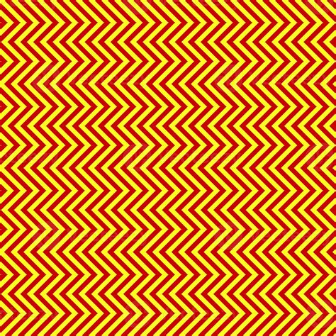 Classic Red And Yellow Chevron Seamless Pattern Seamless Zig Zag