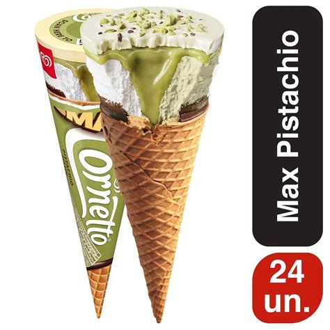 Cornetto Max Pistachio Barosa Congelados Manuel De Sousa Barosa Lda