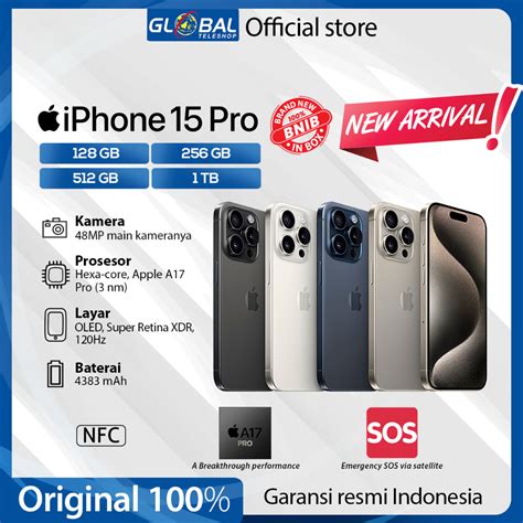 Jual Iphone Pro Gb Gb Gb Tb Garansi Resmi Shopee Indonesia