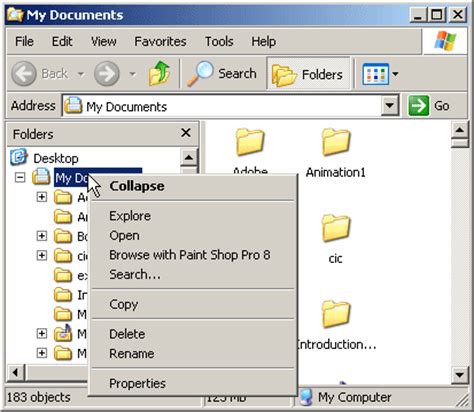 Applications Menus The Contextual Menu