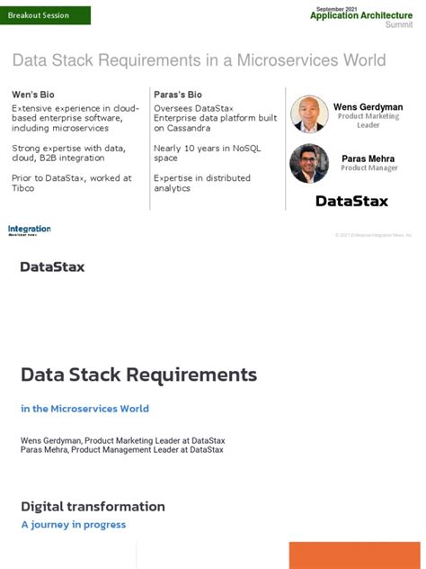 Data Stack Requirements In A Microservices World Slide Pdf Cloud Computing Scalability
