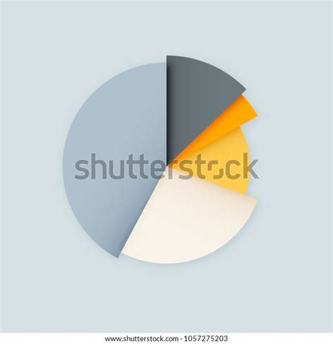 Blank Pie Chart Diagram Vector Infographics Stock Vector Royalty Free 1057275203 Shutterstock