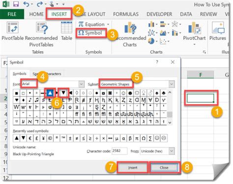 How To Use Symbols To Enhance Your Tables And Charts How To Excel
