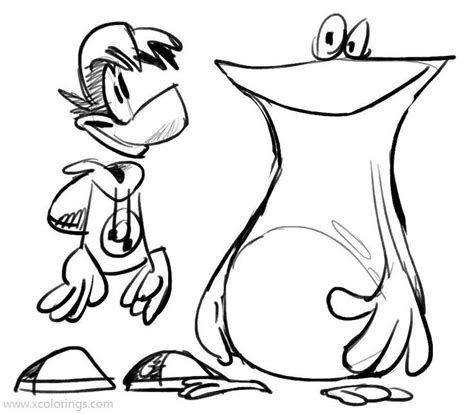 Rayman Coloring Pages