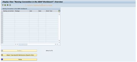 Sctsresname Sap Tcode Naming Conventions In Abap Workbench
