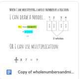 Multiplying Fractions By Whole Numbers Anchor Charts Teaching Resources