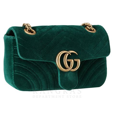 Gucciused구찌 446744 Gg마몽 스웨이드 마틀라세 미니 체인백 캉카스백화점