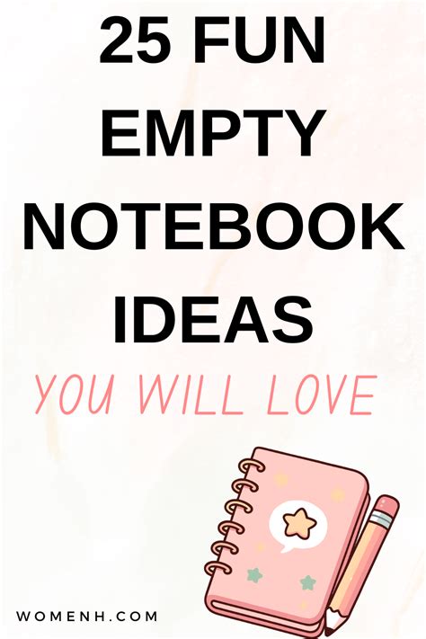 43 Creative Things To Do With A Notebook Artofit