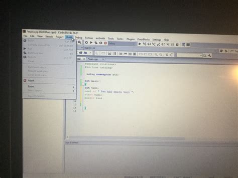 Không Thể Build And Debug Trên Codeblocks Programming Dạy Nhau Học