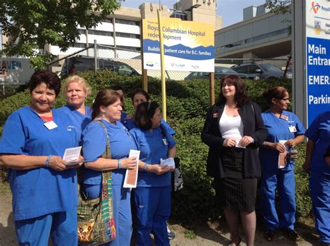 [UPDATE] Hospital Employees' Union picket outside Royal Columbian ...