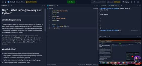 Day 1 Of 100daysofpython Programming With Replit Rohan Kadam Posted