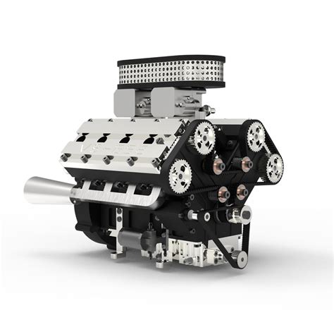 Enjomor V8 Engine Model That Works Gs V8 78cc Dohc 4 Stroke 8 Cylinder