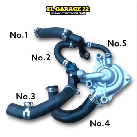 Jual Selang Radiator Thermostat Pipa Sambungan Air Radiator Vario 125 150 Hose Air Radiator