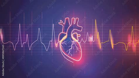 Diagram Of An Ecg Reading Explaining The Different Waves And What They