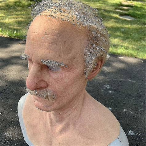 1 Realistic Latex Masksbig Nose Old Man Supersoft Wrinkle Face